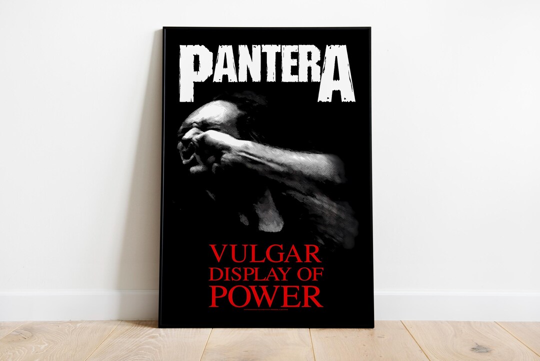 Pantera Poster Print Artist Poster Music Gift Wall Decor Room Decor - Etsy