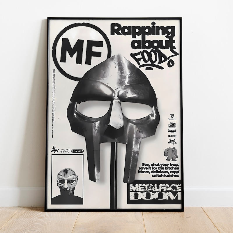 Mf Doom Poster - Etsy