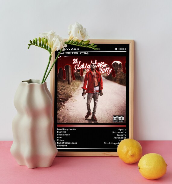 21 Savage Slaughter King Album Cover
