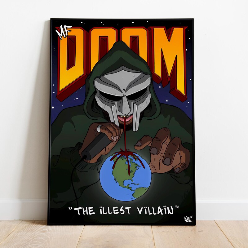Doom Dark Ages Poster - Etsy