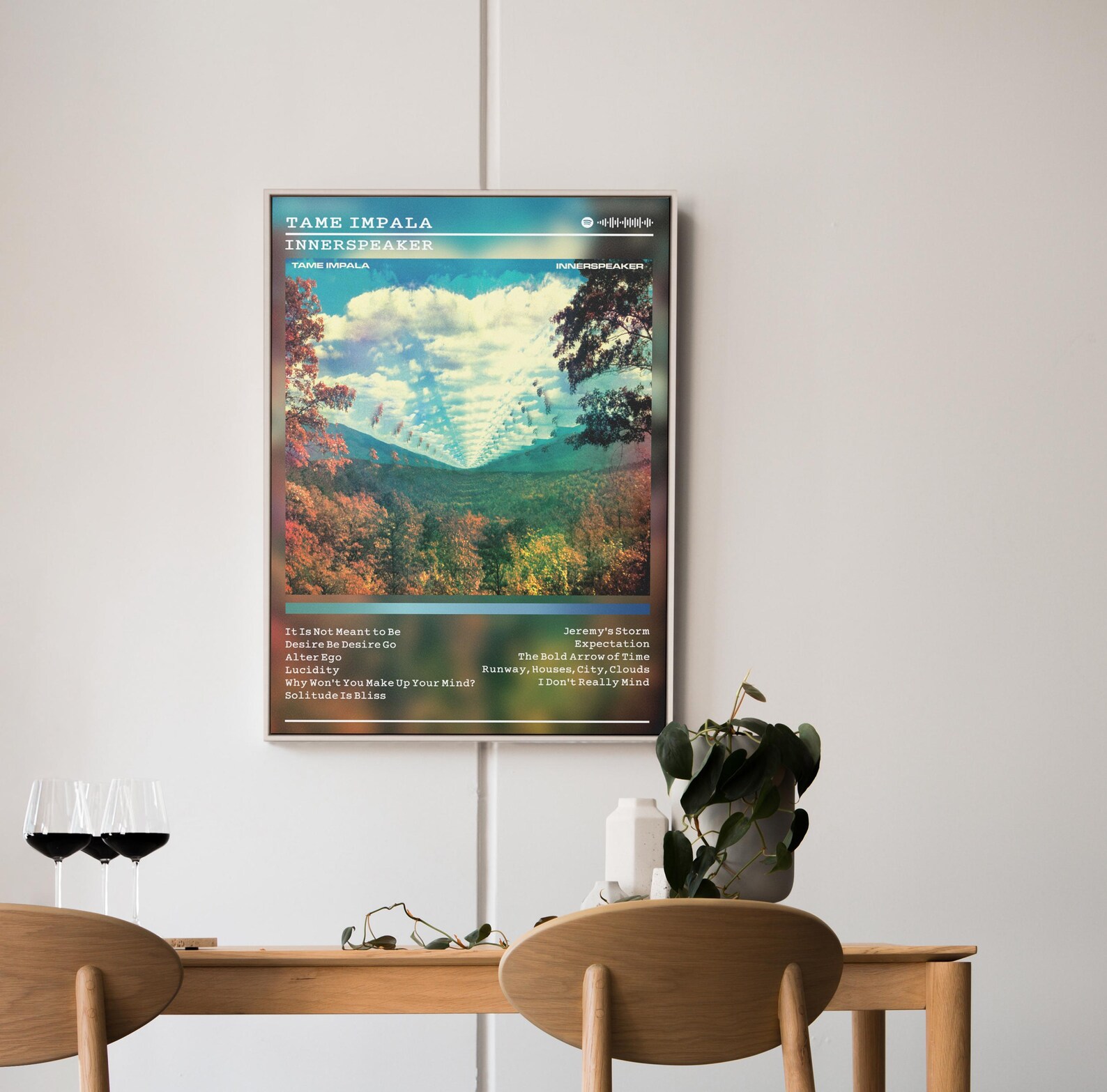 Tame Impala Poster Print Innerspeaker Album Poster Music Poster Album ...
