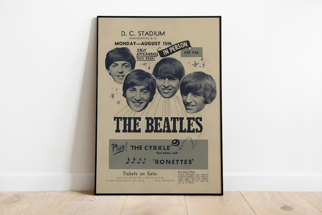 The Beatles Poster Print Artist Poster Music Gift Wall Decor Room Decor ...