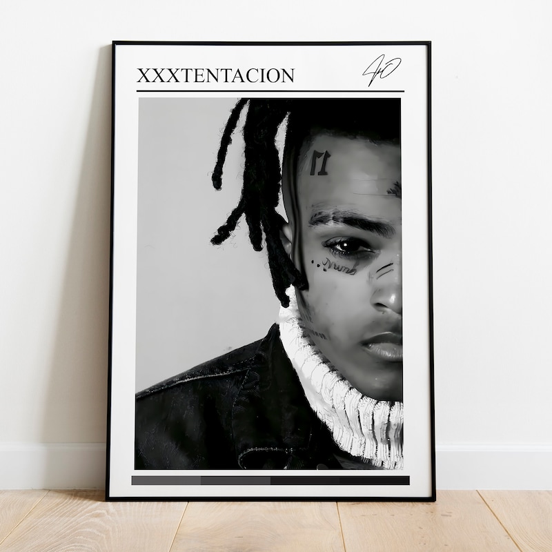 Xxxtentacion Print - Etsy