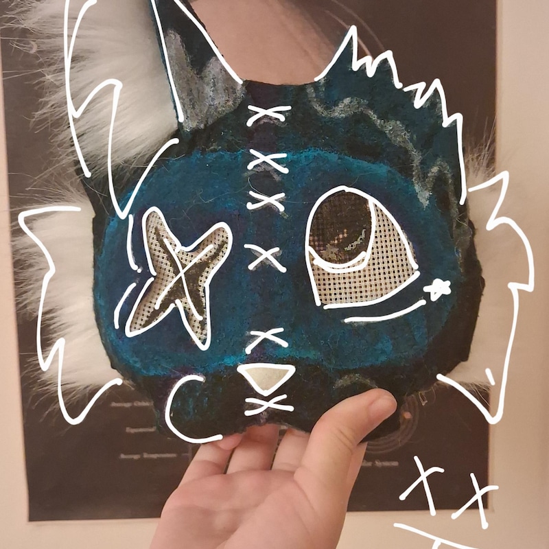 Weirdcore Masks - Etsy UK