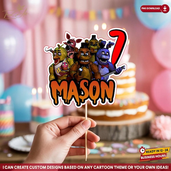 Five Nights at Freddys Printable Paper Crafts - Etsy