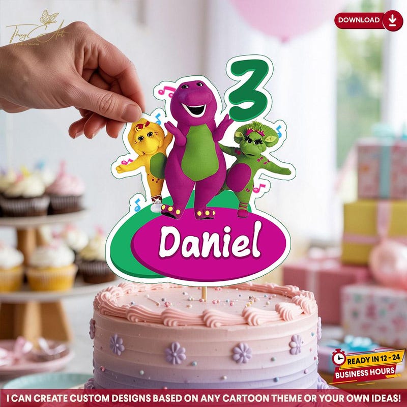 Barney Cakes - Etsy UK