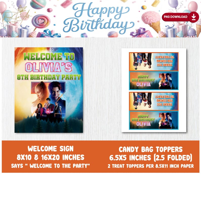 Personalized Zombies 4 Birthday Party Bundle: Digital Download - Etsy