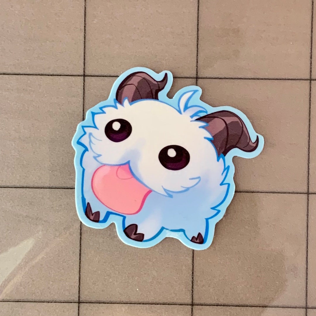 Glossy League of Legends Poro Sticker - Etsy