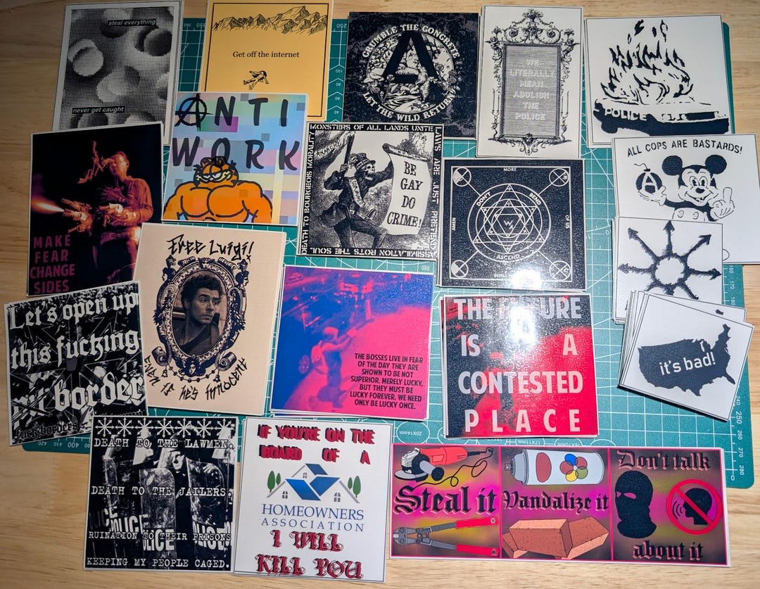 Anarchist Sticker Pack - Etsy