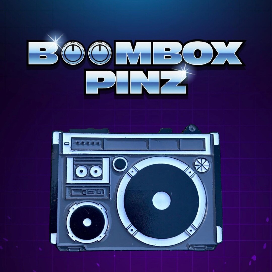 Boomboxpinz - JVC RC-550 "el Diablo" - Etsy