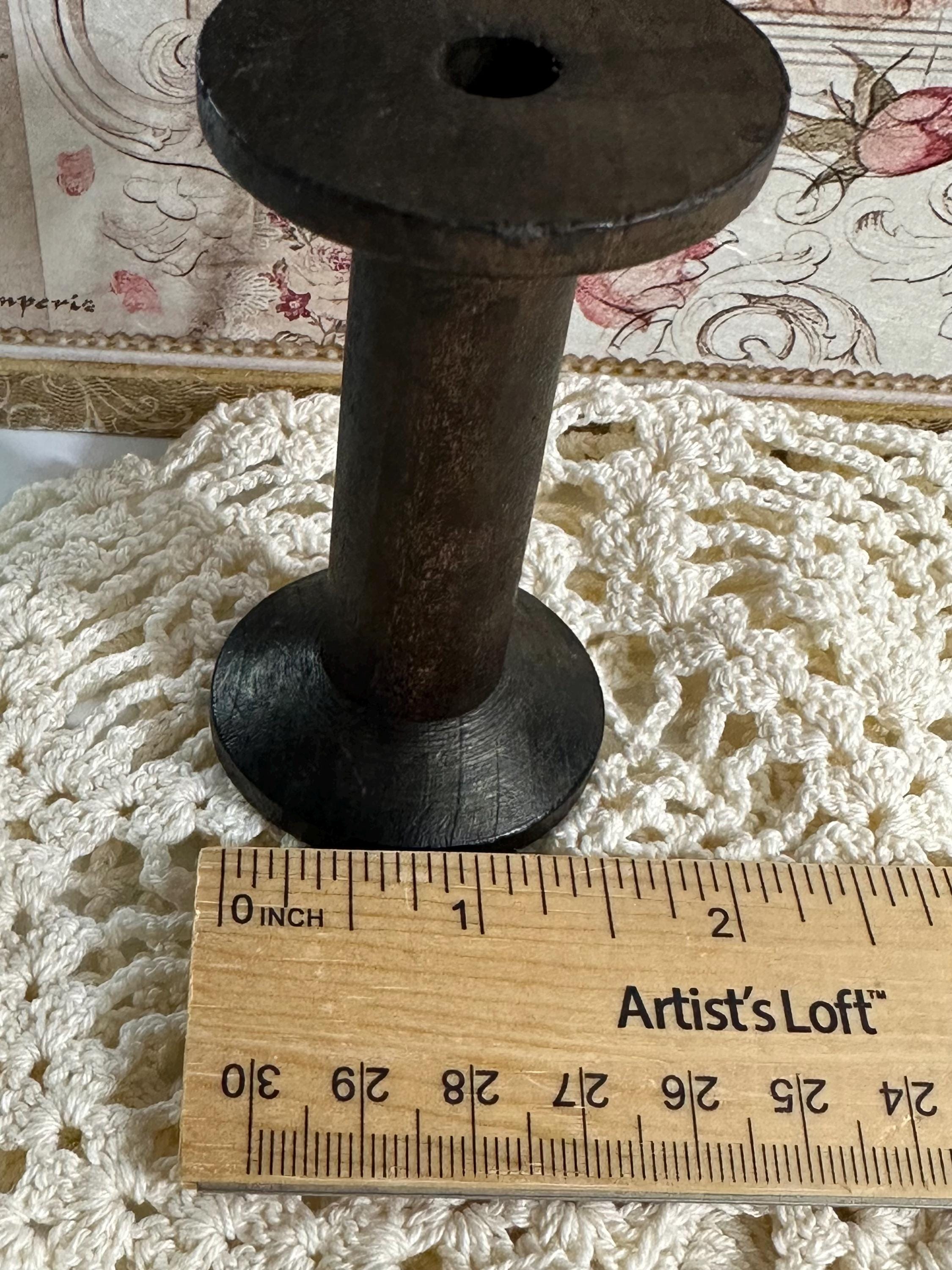 Spool - Wooden Spools #2, Vintage Style Wood Spools, Ribbon Storage, Vintage Wood Spool ...
