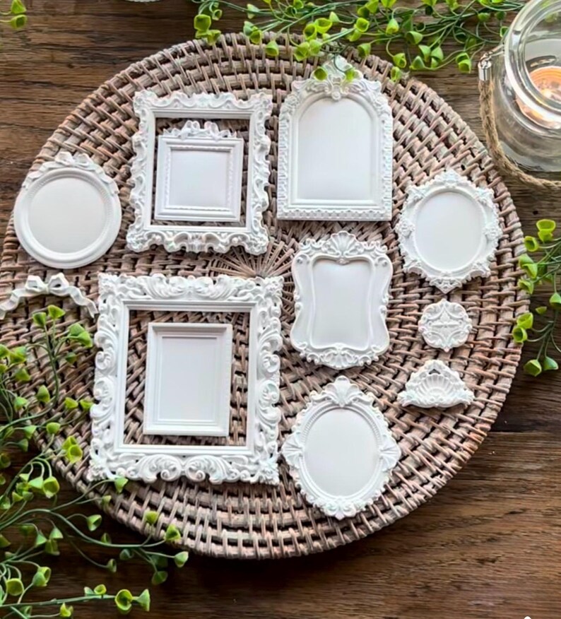 Ornate Minis Frame Mold - Re Design With Prima - Silicone Molds, Photo ...