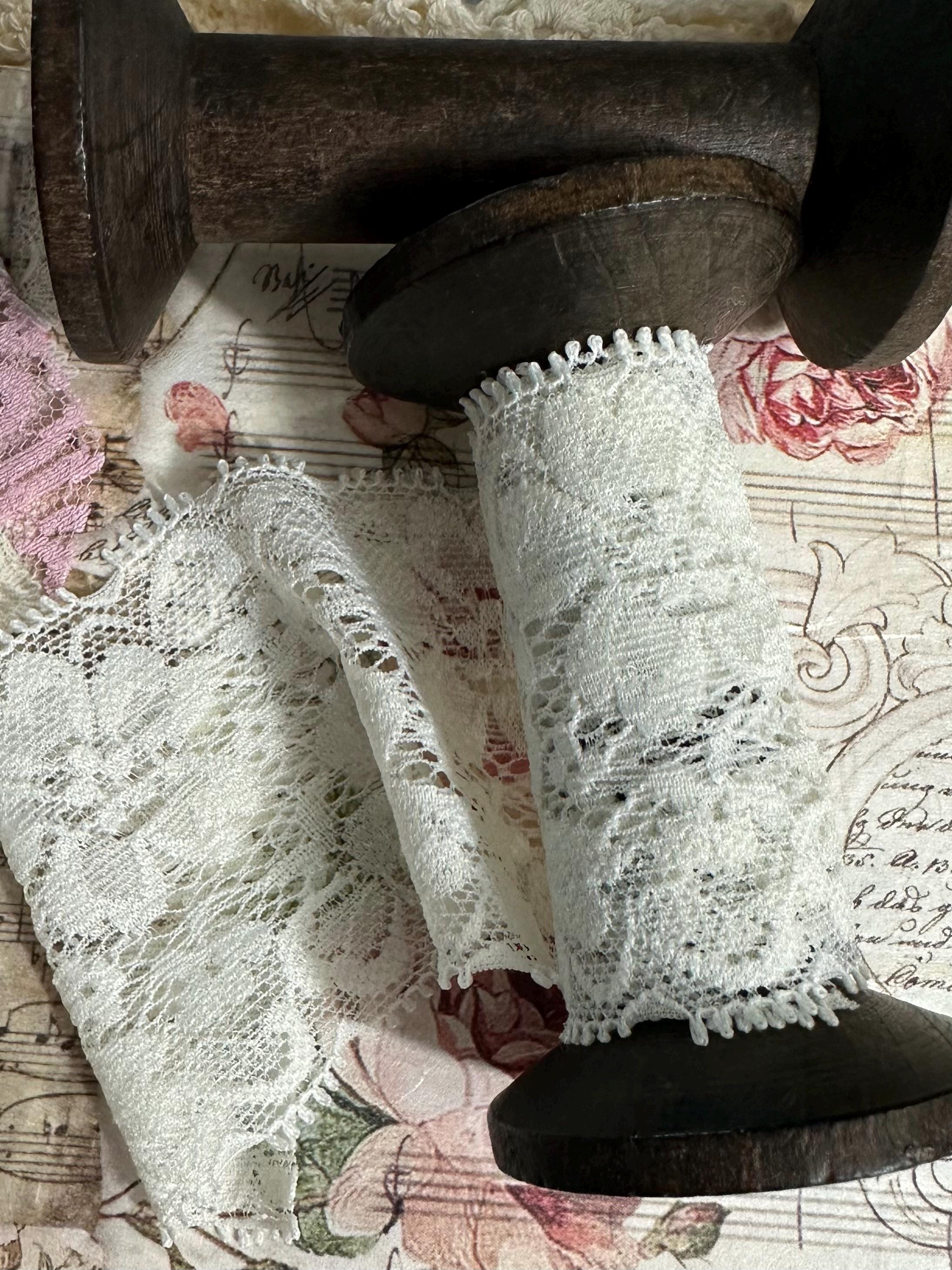 Spool - Wooden Spools #2, Vintage Style Wood Spools, Ribbon Storage ...