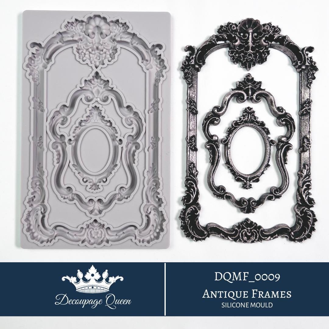 Vintage Frames Silicone Mold – Decoupage, Resin & Clay - Etsy
