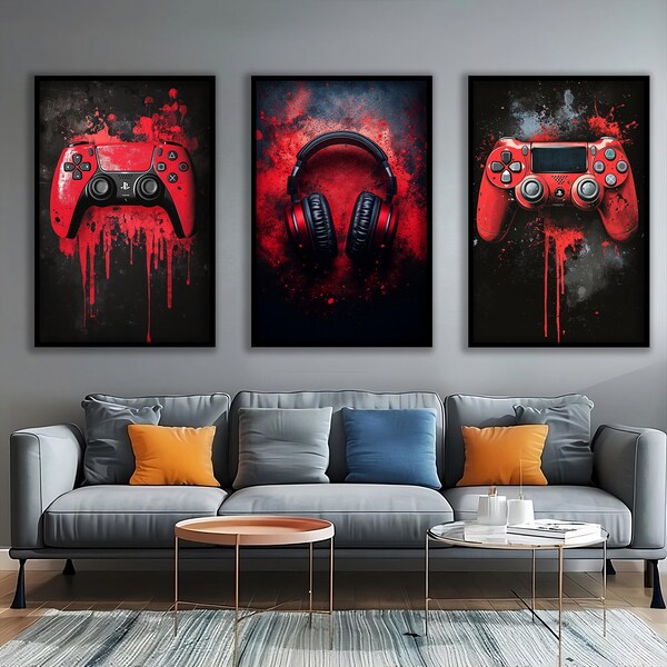 Gaming Painting - Etsy