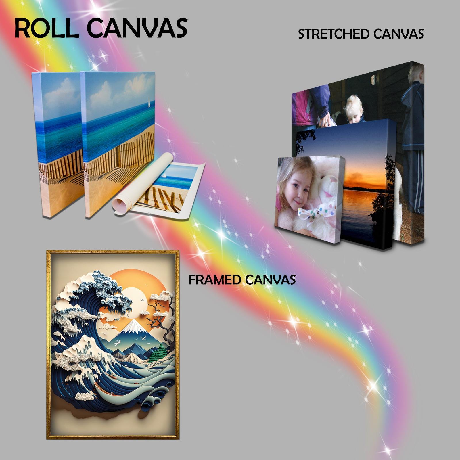 Grafitti Burger Canvas, Hamburger Art Print, Grafitti Burger Painting ...