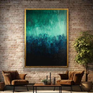 Mark Rothko Green Painting, Green Mark Rothko Painting, Mark Rothko ...