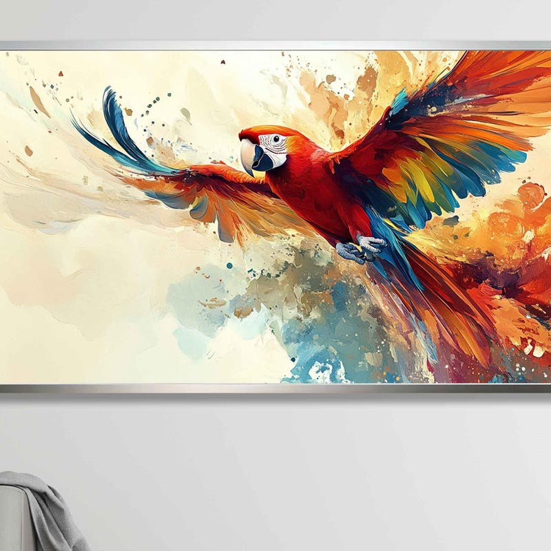 Parrot Poster - Etsy