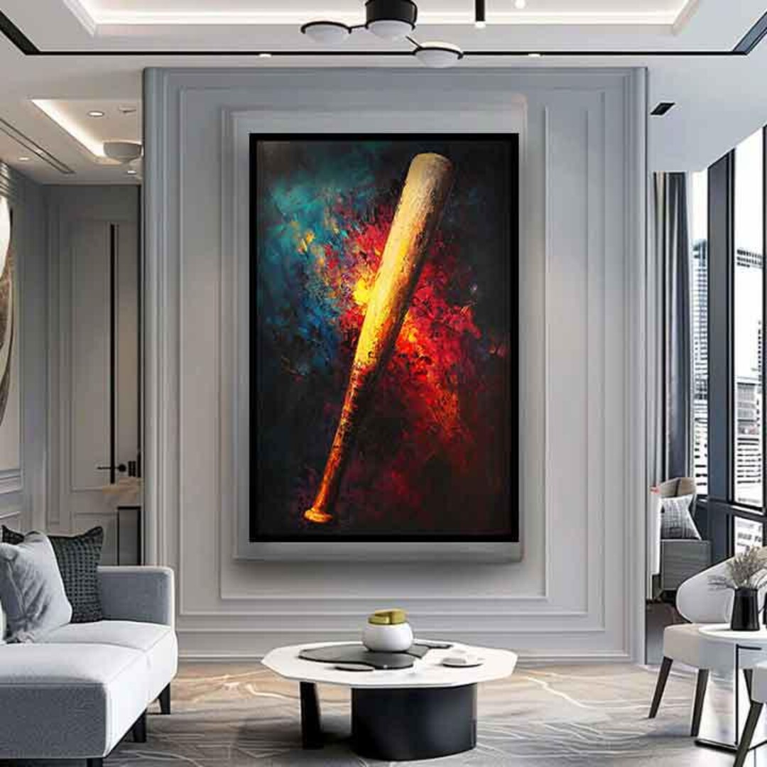 Grafitti Baseball Bat Painting, Grafitti Baseball Bat Art, Baseball Bat ...