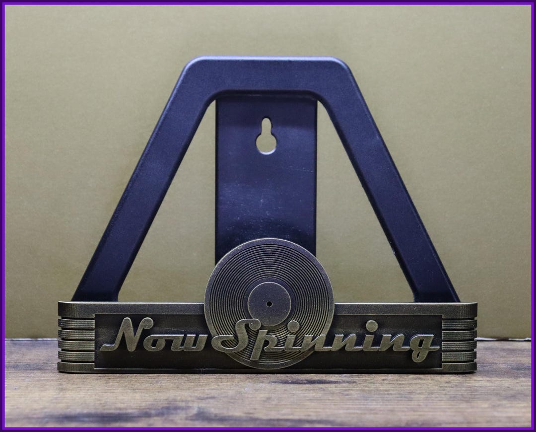 Now Spinning - Display for 12" Vinyl Records (wall-hanger Version) - Etsy