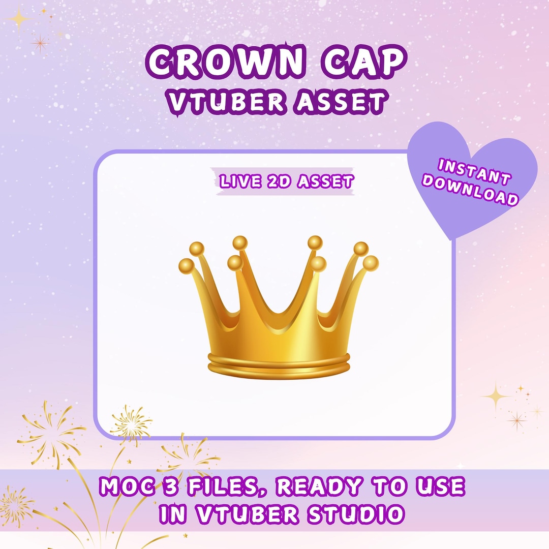 Rigged Angel Wings & Halo Crown Vtuber Asset for Vtube Studio - Etsy