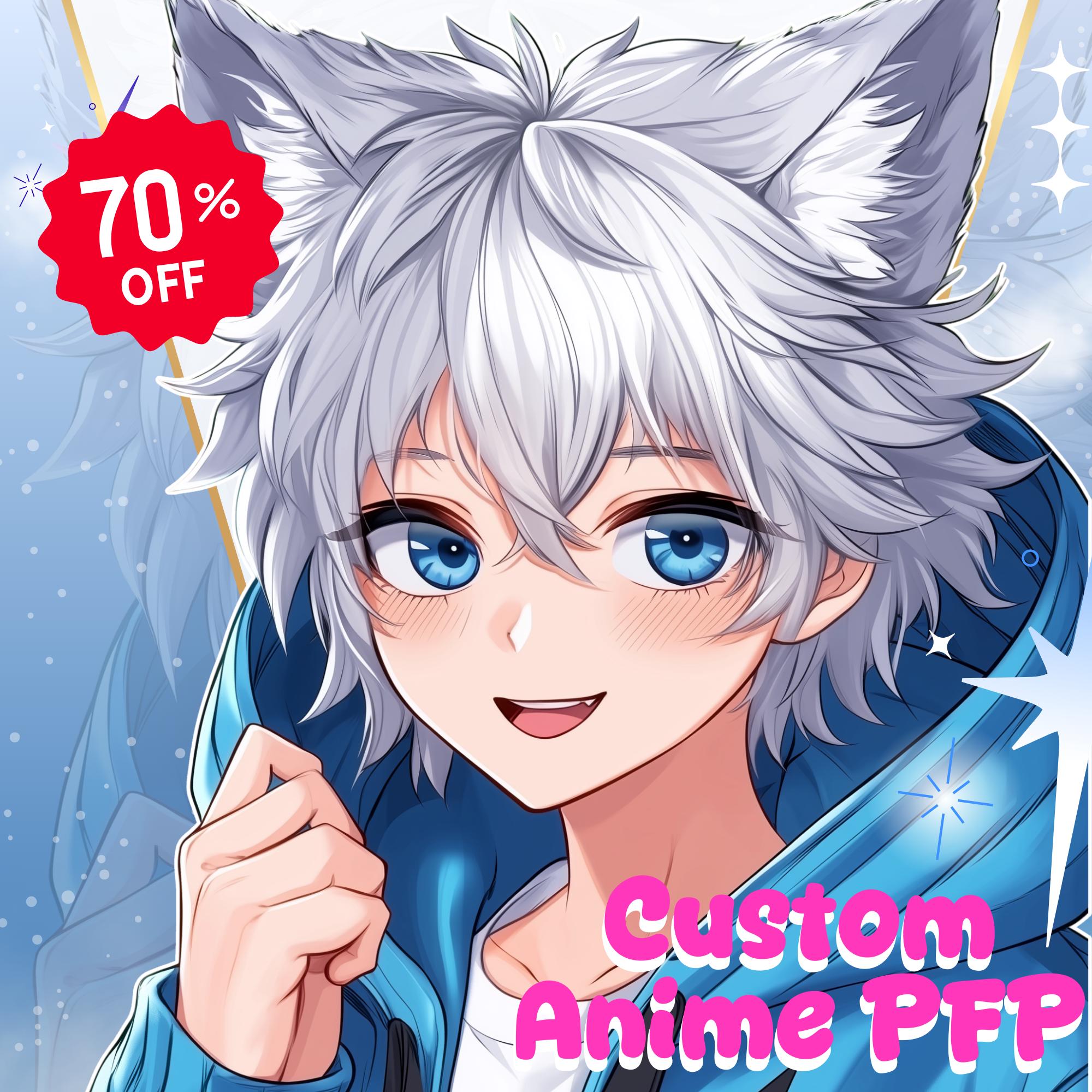 Custom Anime Profile Picture, PFP Commission for Twitch, PFP, PFP Anime ...