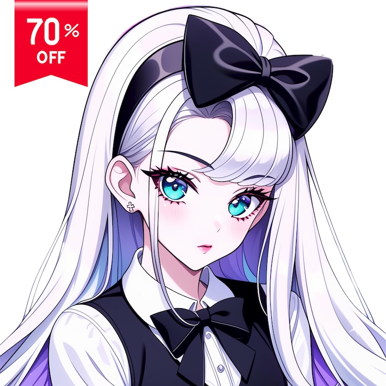 CUSTOM PFP PFP Chibi Social Media Profile Picture Art for Twitch ...