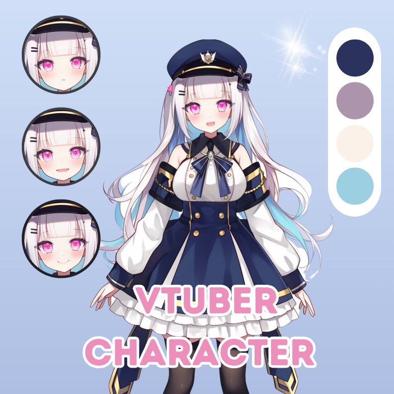 Custom Live2d Vtuber Commission Custom Vtuber Model for Commercial Use ...