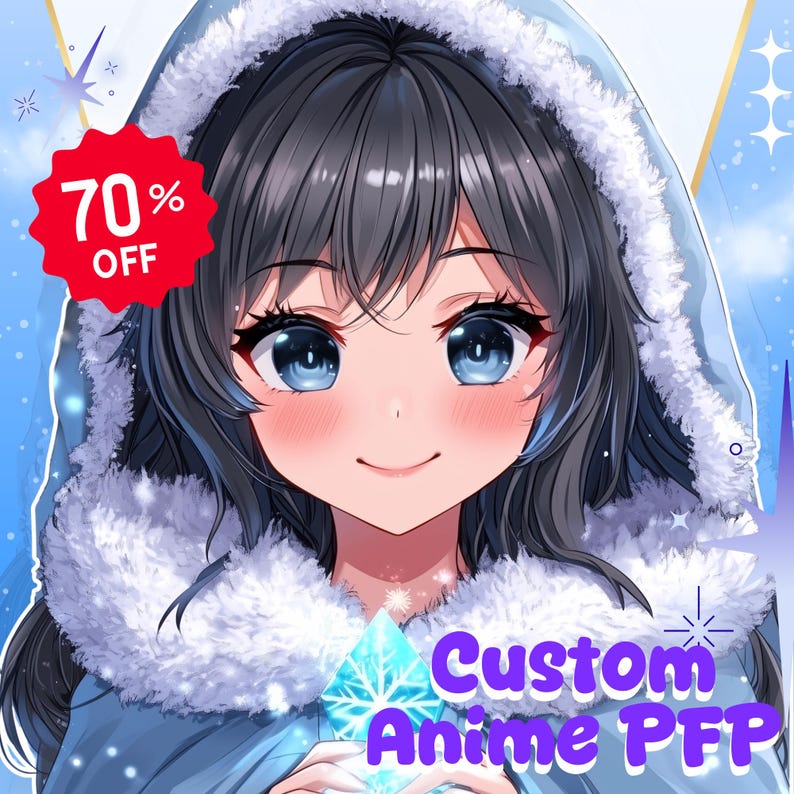 Custom Anime Profile Picture, PFP Commission for Twitch, PFP, PFP Anime ...