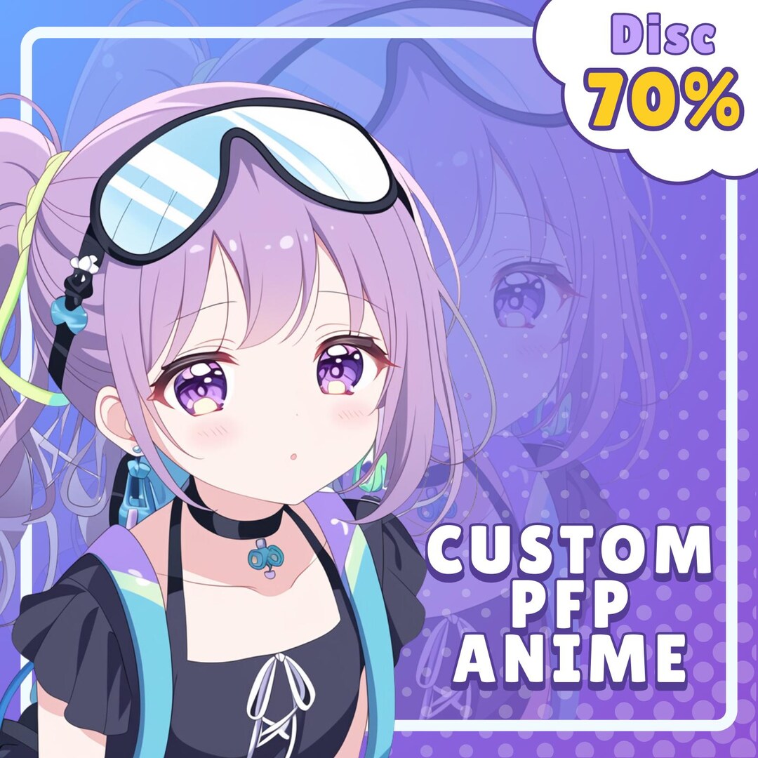 Custom Anime PFP Profile Picture Profile Icon Anime Custom PFP Art ...