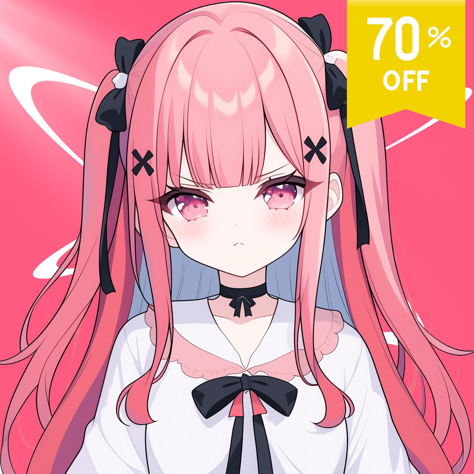 Custom PFP Anime Pfp Profile Icon Pfp Anime Pfp Commission Custom Art ...