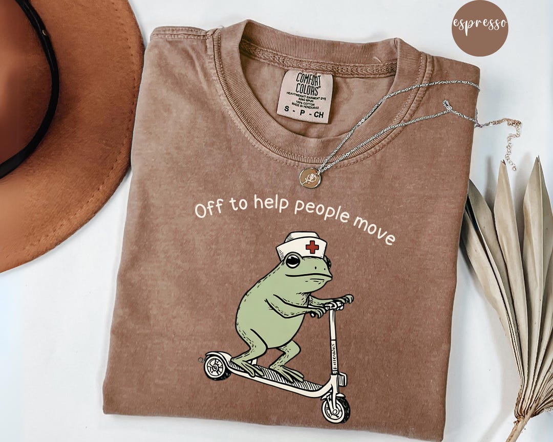 Funny Nurse Frog Shirt,healthcare Humor Shirt,nursing Student Gift ...