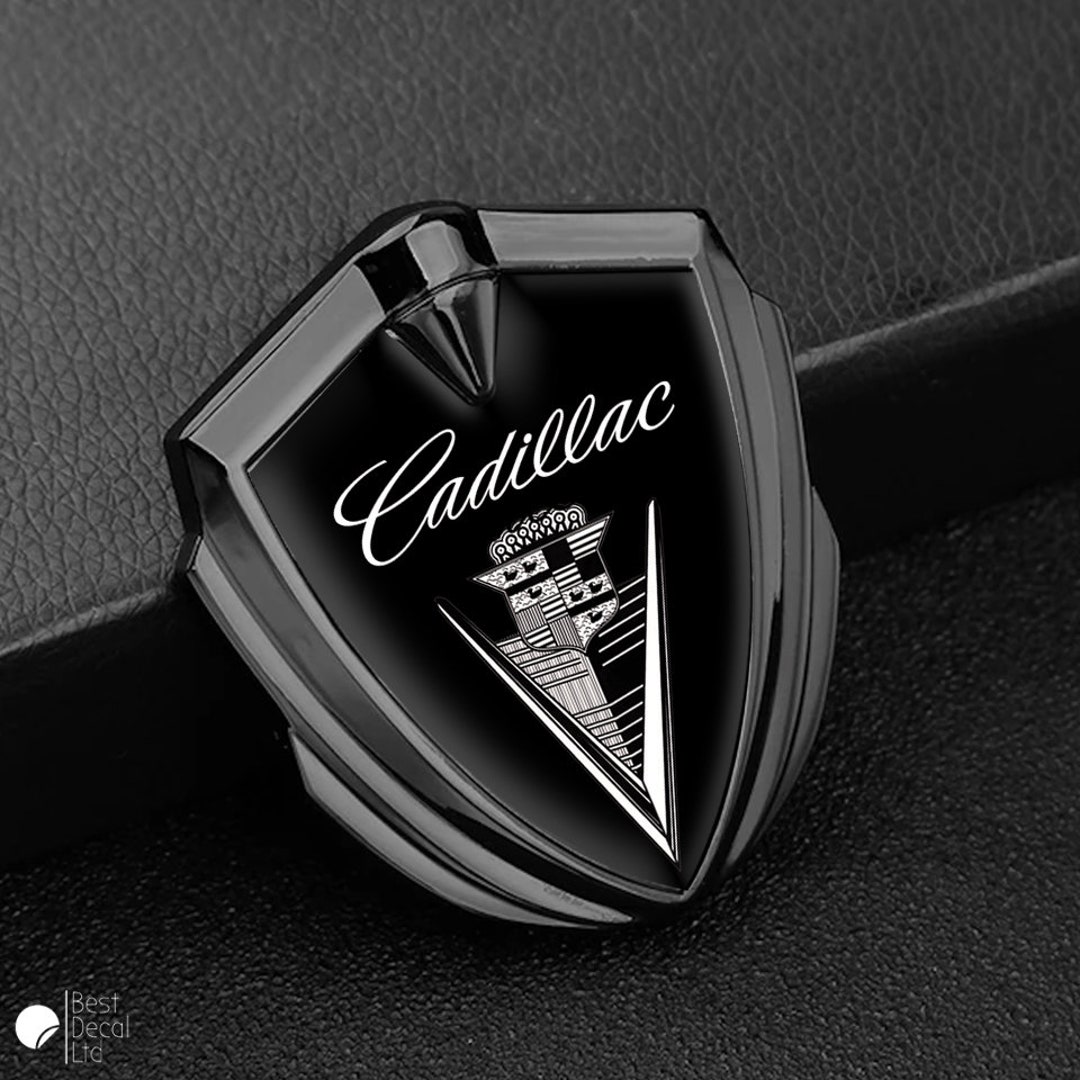 Cadillac Emblem | Side Badge Logo | Premium Quality Handmade Metal ...