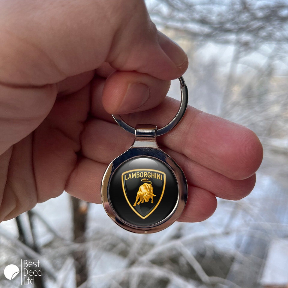 Lamborghini Keychain Handmade Metal Keyholder Premium Quality Key Fob ...