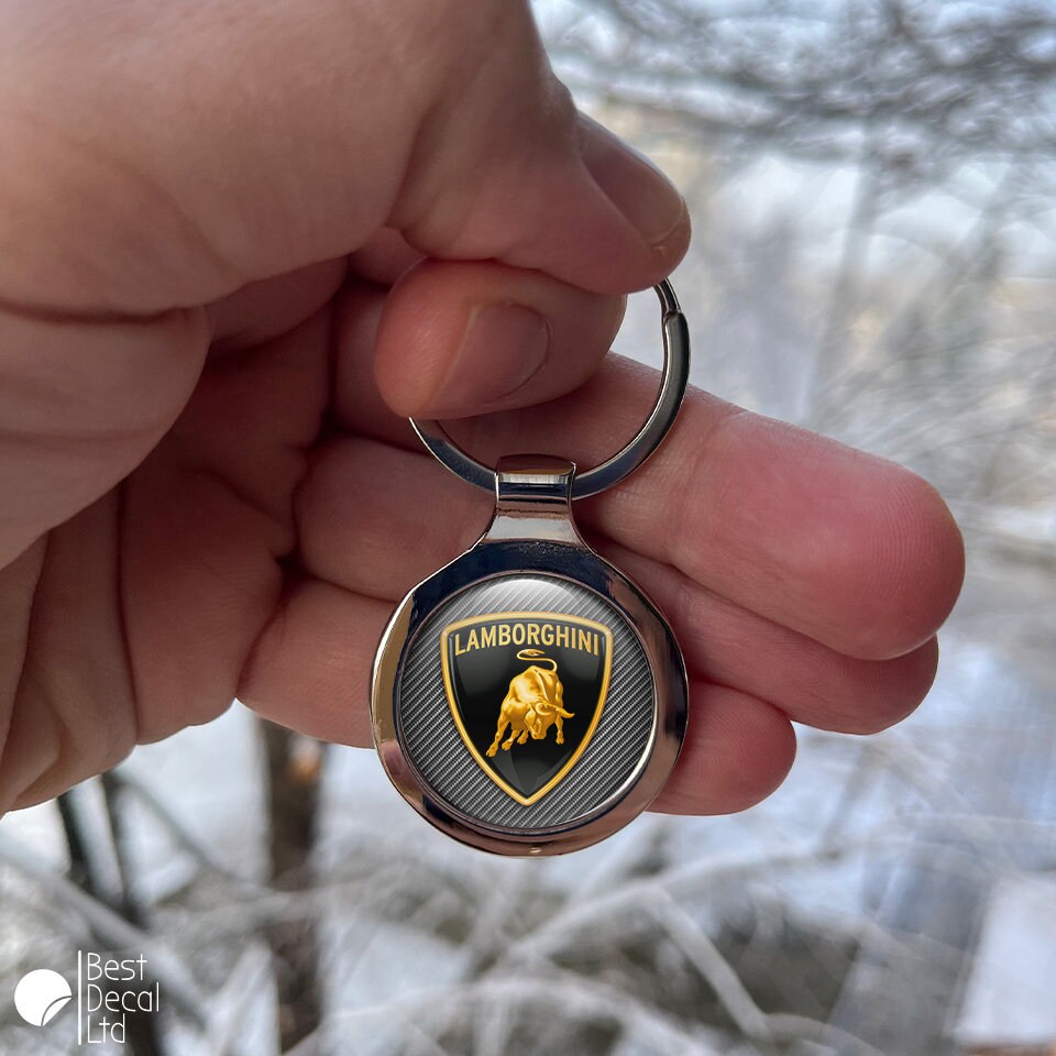 Lamborghini Keychain Handmade Metal Keyholder Premium Quality Key Fob ...