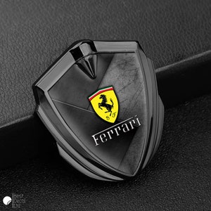 Ferrari Emblem | Side Badge Logo | Premium Quality Handmade Metal ...