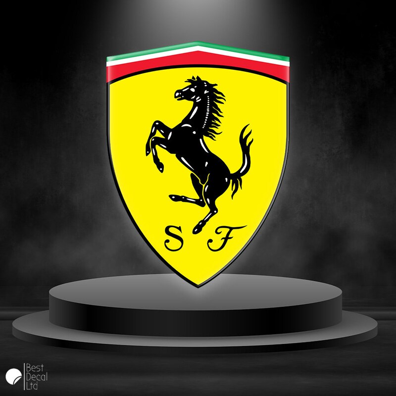 Ferrari Emblems and Decals - Etsy