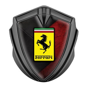 Ferrari Emblem | Side Badge Logo | Premium Quality Handmade Metal ...