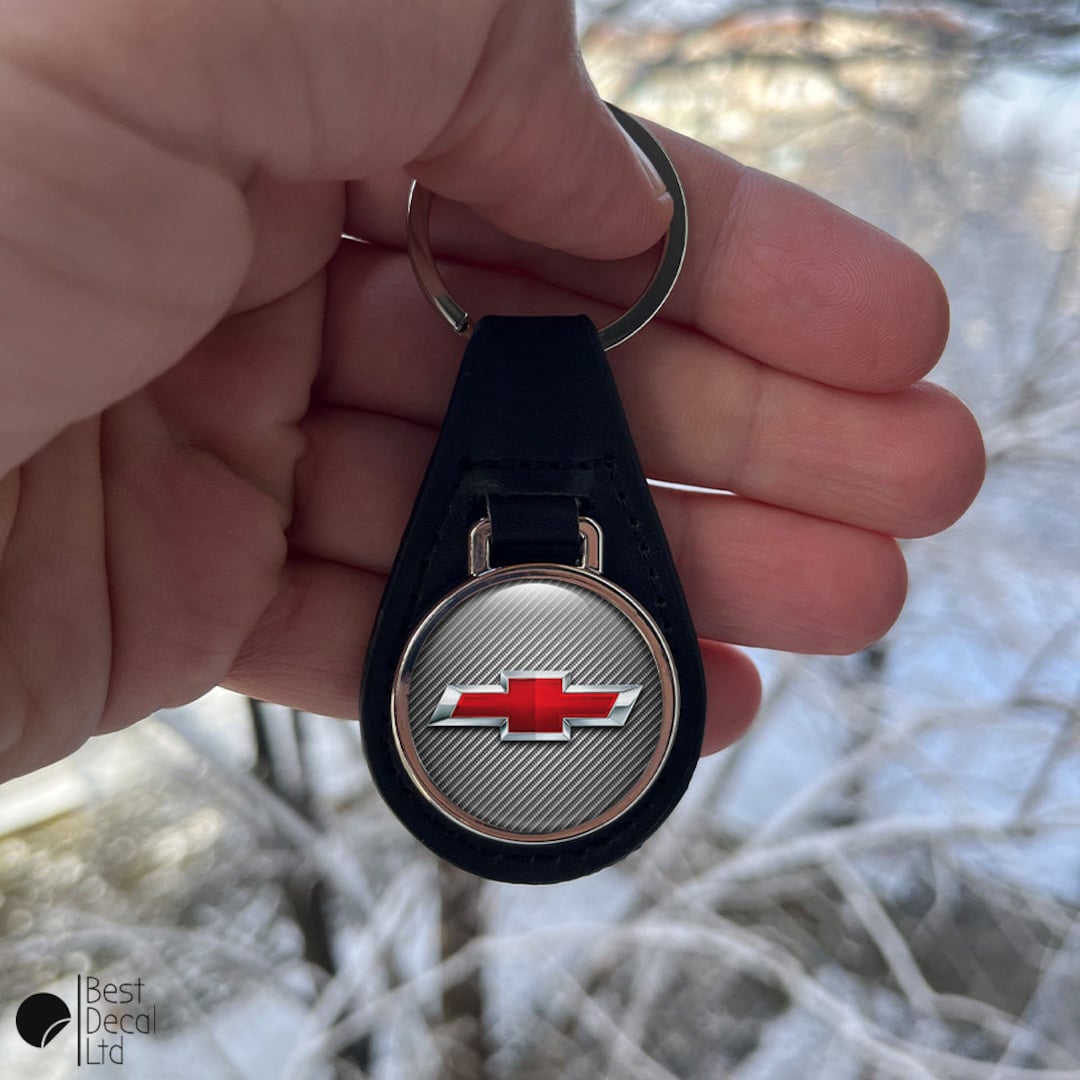Chevrolet Keychain | Handmade Leather Keyholder | Premium Quality Key ...