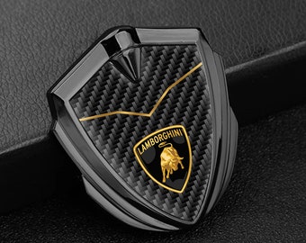 Ferrari Emblem Side Badge Logo Premium Quality Handmade Metal Fender ...