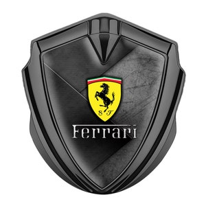 Ferrari Emblem | Side Badge Logo | Premium Quality Handmade Metal ...