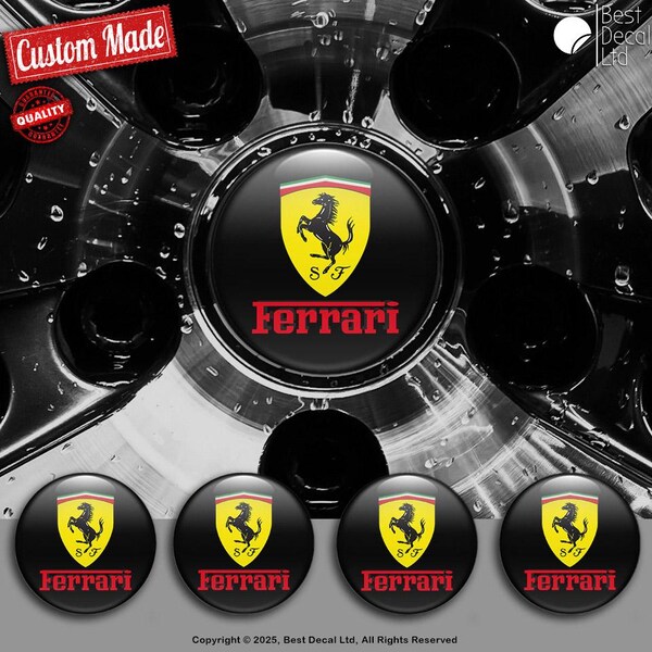 Ferrari Emblems and Decals - Etsy
