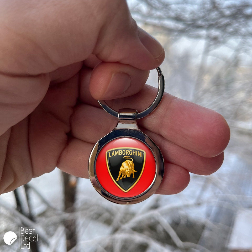 Lamborghini Keychain Handmade Metal Keyholder Premium Quality Key Fob ...