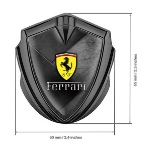 Ferrari Emblem | Side Badge Logo | Premium Quality Handmade Metal ...