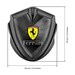Ferrari Emblem Side Badge Logo Premium Quality Handmade Metal Fender ...