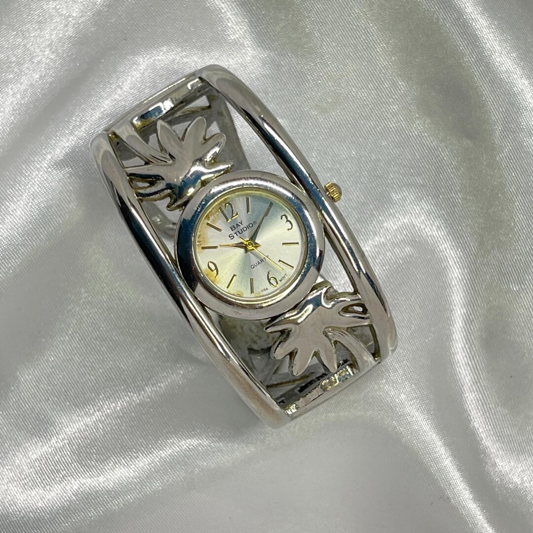 Vintage Sharex Two-tone Bracelet Watch: Dainty Gold & Silver - Etsy