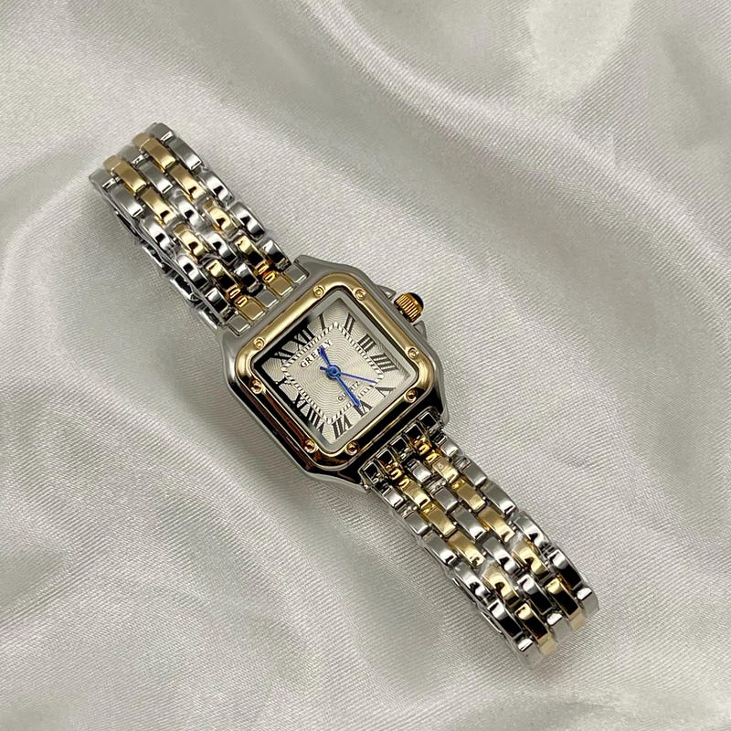 Womens Mini Tank Watch - Etsy