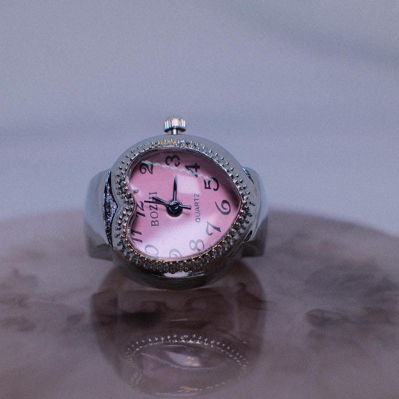 Clock Finger Ring - Etsy