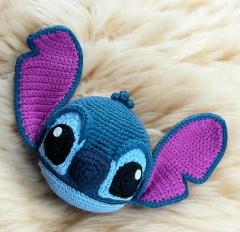 Stitch, Amigurumi, PDF, From Lilo and Stitch, Disney, German, English ...