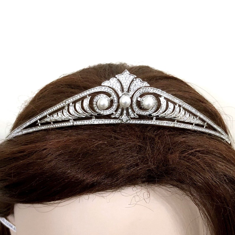 Gatsby Wedding Tiara Art Deco Bridal Tiara Vintage Style - Etsy
